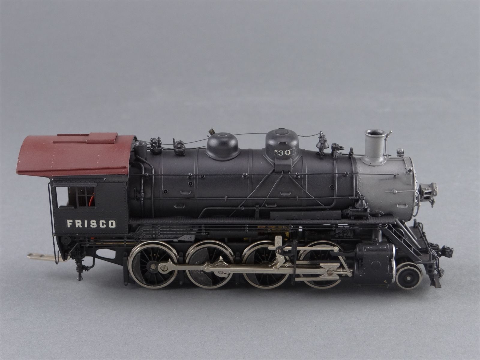 HO Brass Model Train - Hallmark Models SLSF Frisco 2-8-0 Class 1306 ...