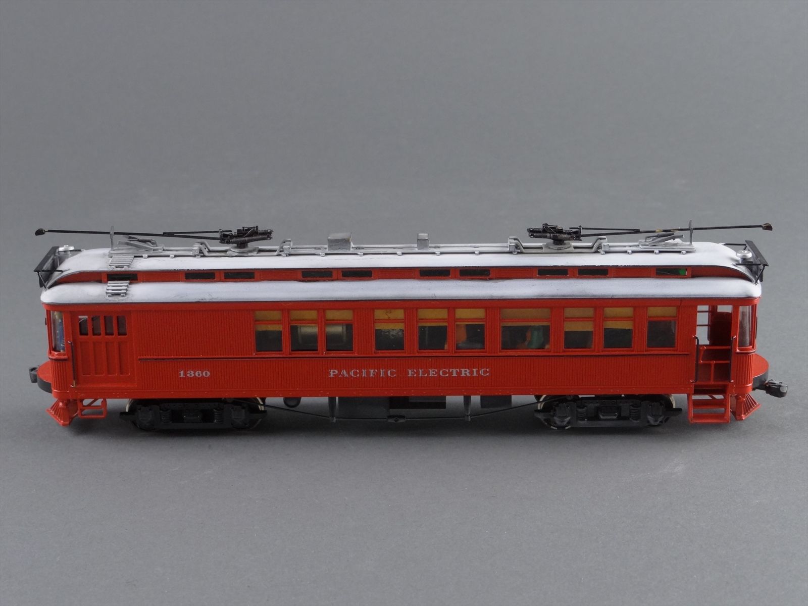 HO Brass Model Train - Suydam Orion 1360 PE Pacific Electric Ten Wood ...