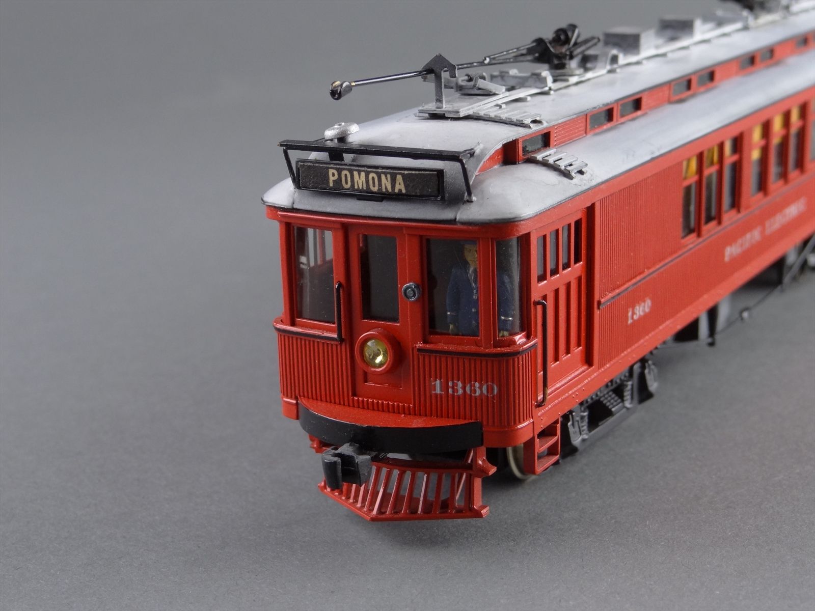 HO Brass Model Train - Suydam Orion 1360 PE Pacific Electric Ten Wood ...