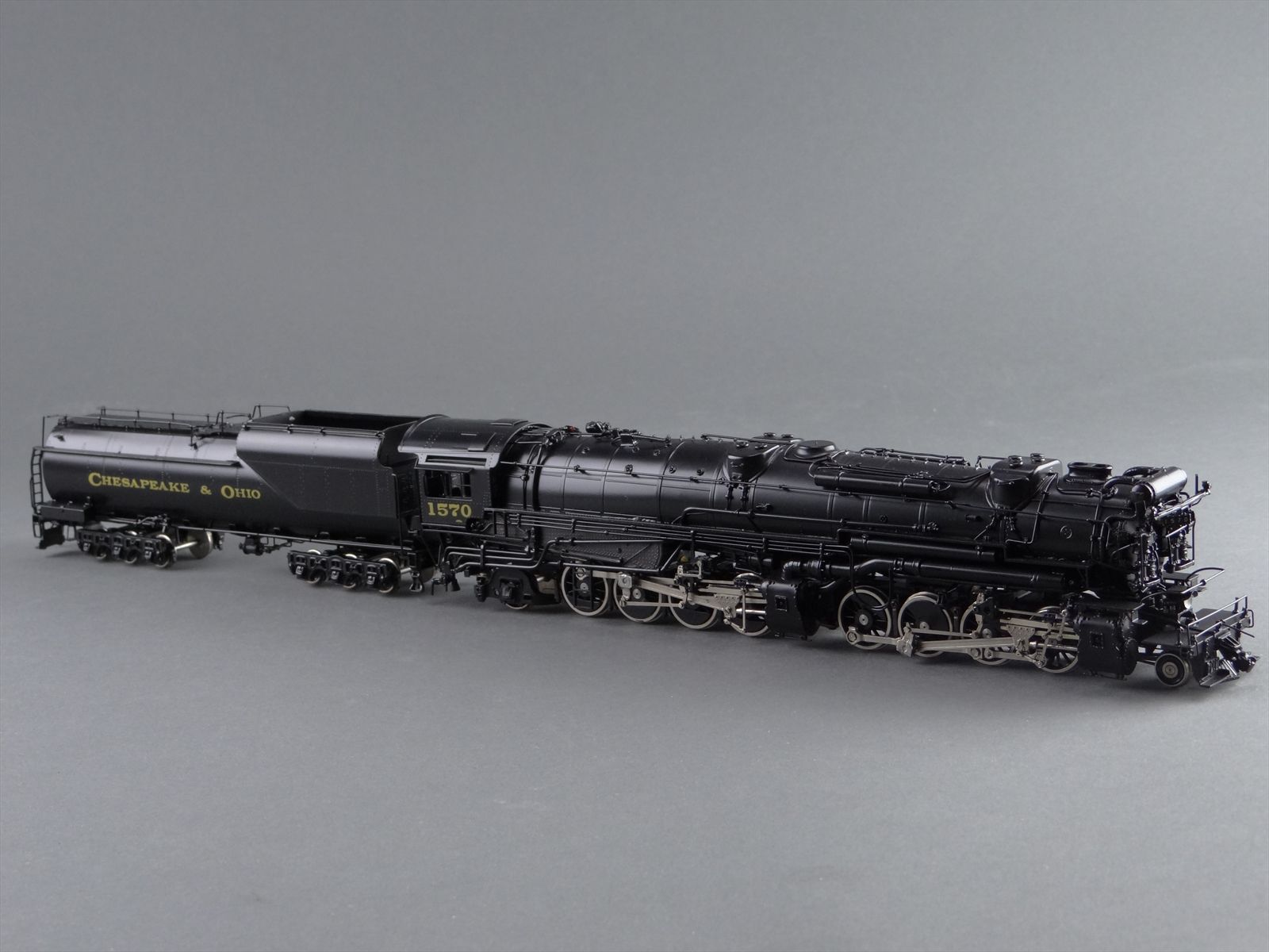 HO Brass Model Train - OMI 1550.1 Overland Models C&O H-7 2-8-8-2 #1570