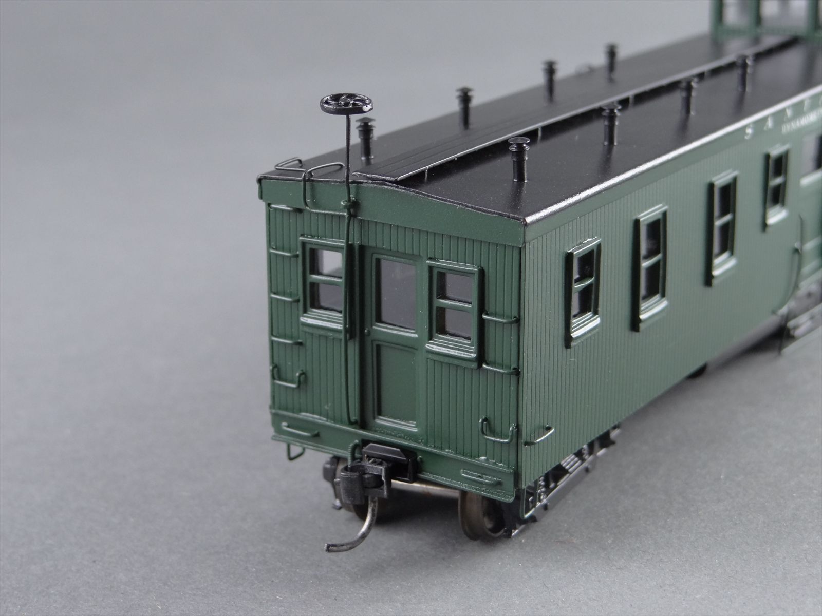 HO Brass Model Train - Hallmark AT&SF Santa Fe Dynamometer Car #29 - CUSTOM