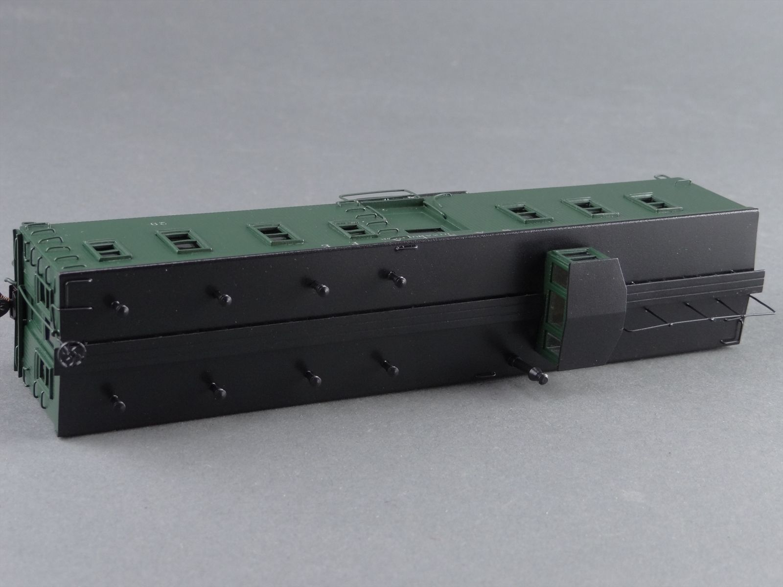 HO Brass Model Train - Hallmark AT&SF Santa Fe Dynamometer Car #29 - CUSTOM