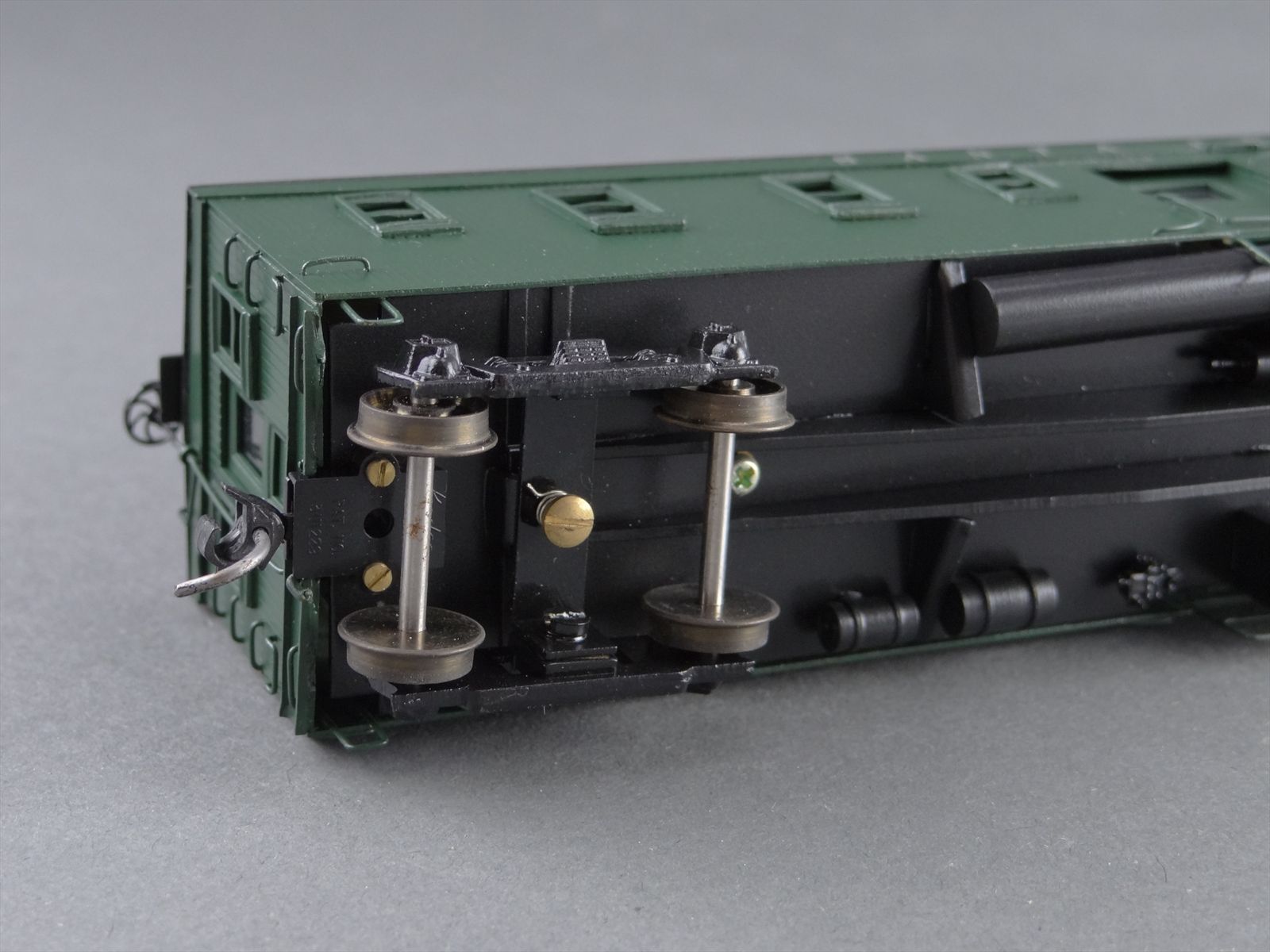 HO Brass Model Train - Hallmark AT&SF Santa Fe Dynamometer Car #29 - CUSTOM