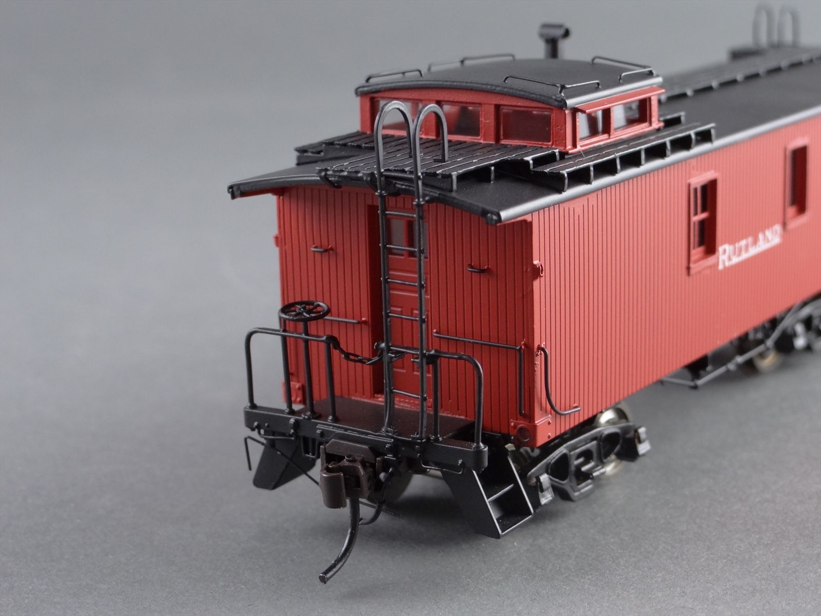 HO Brass Model Train - Railworks R-455.1P Rutland Van - Caboose #28 ...