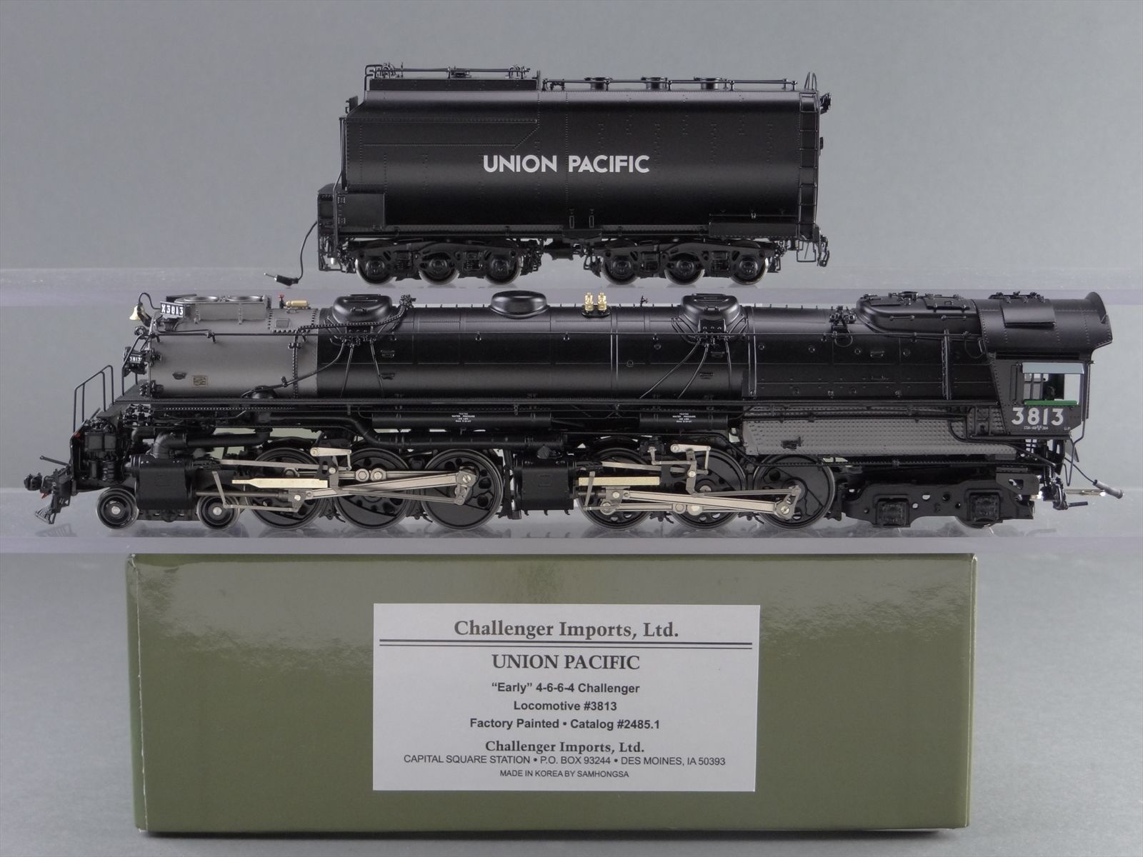 HO Brass Model Train - CIL 2485.1 Challenger UP Union Pacific 4-6-6-4 ...