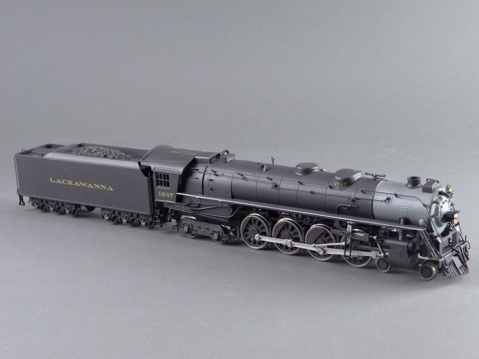 HO Brass Model Train - Nickel Plate NKP DL&W Lackawanna 4-8-4 Q-4 #1647 ...