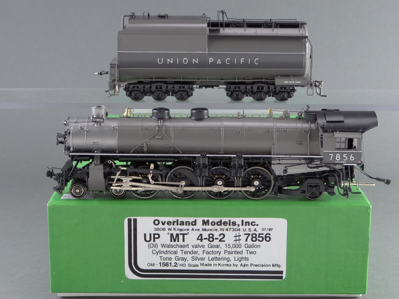 HO Brass Model Train - OMI 1561.2 UP Union Pacific MT 4-8-2 #7856 - Oil ...