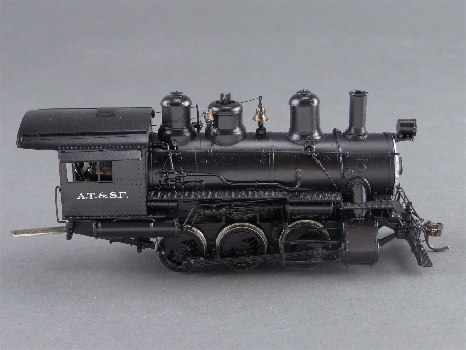 HO Brass Model Train - Hallmark Models ATSF Santa Fe 0-6-0 #2104 ...
