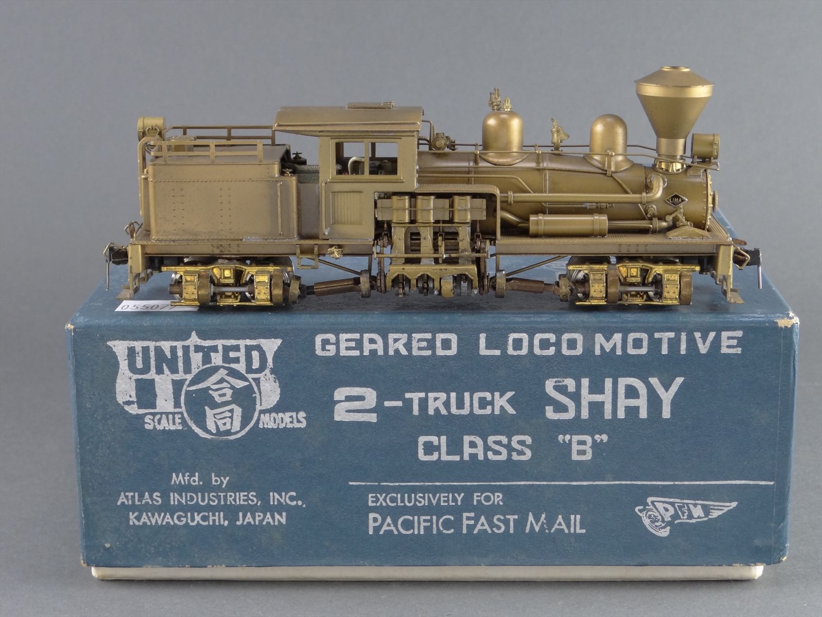 HO Brass Model Train - PFM United 2-Truck B-2 Class B Logging Shay ...