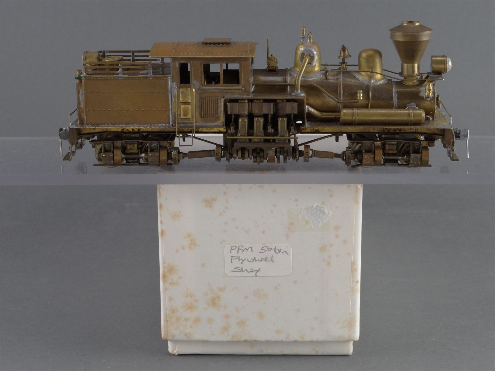 HO Brass Model Train - PFM United 2-Truck B-2 Class B 50-Ton Logging ...