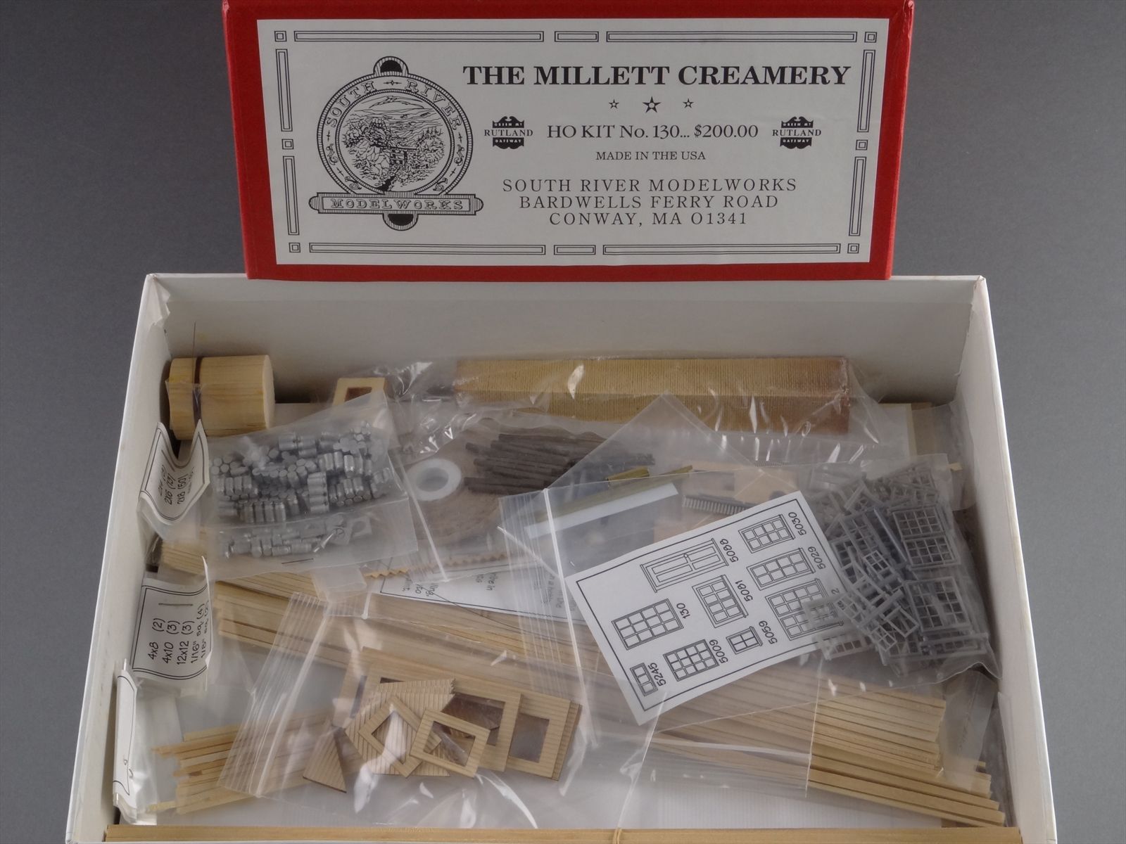 SRMW South River Model Works Craftsman Kit #130 - The Millett Creamery ...