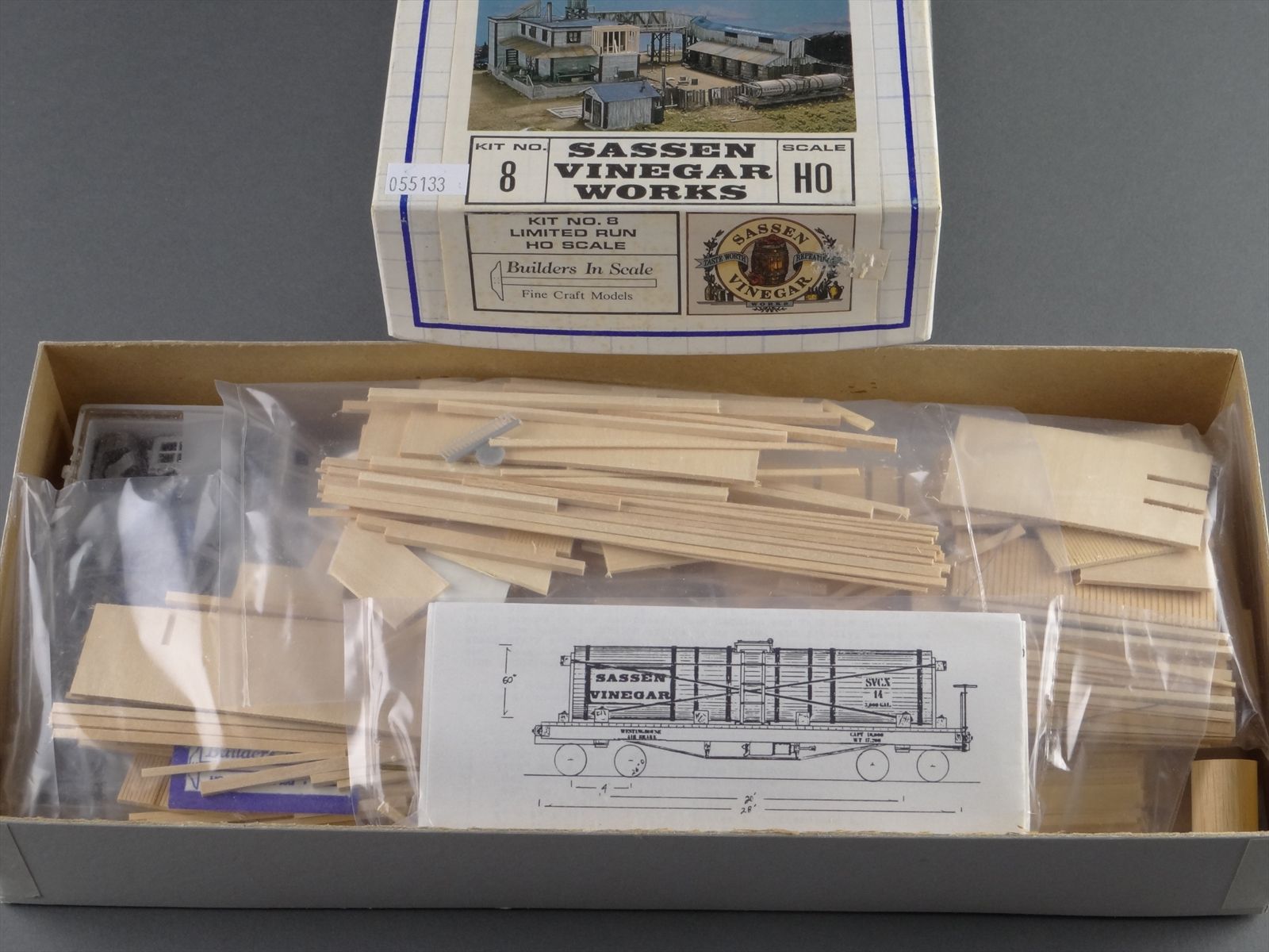 HO/HOn3 Craftsman Kit - BIS Kit #8 - Builders in Scale - Sassen Vinegar ...