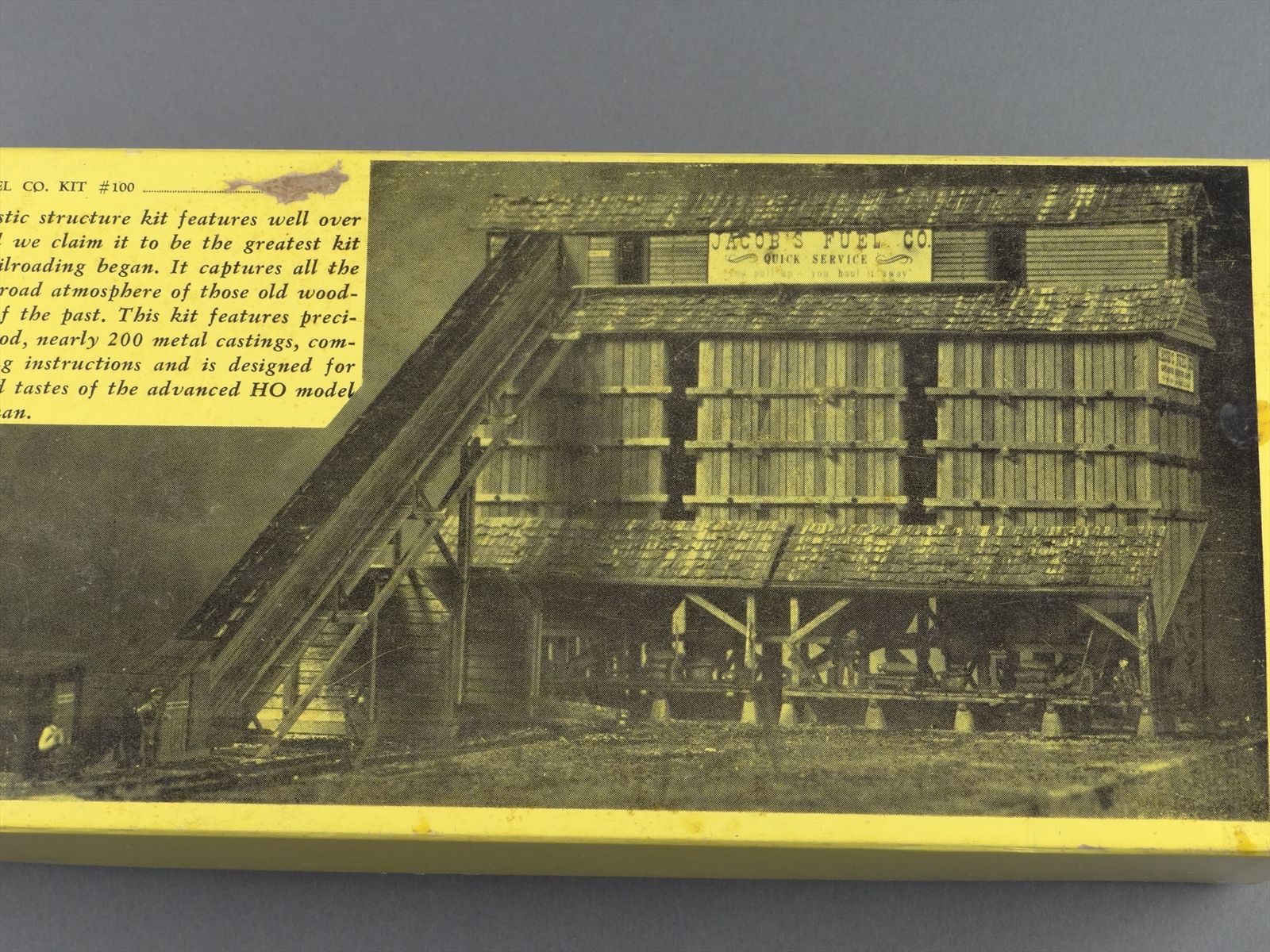 FSM Fine Scale Miniatures Kit #100 Jacob's Fuel Company