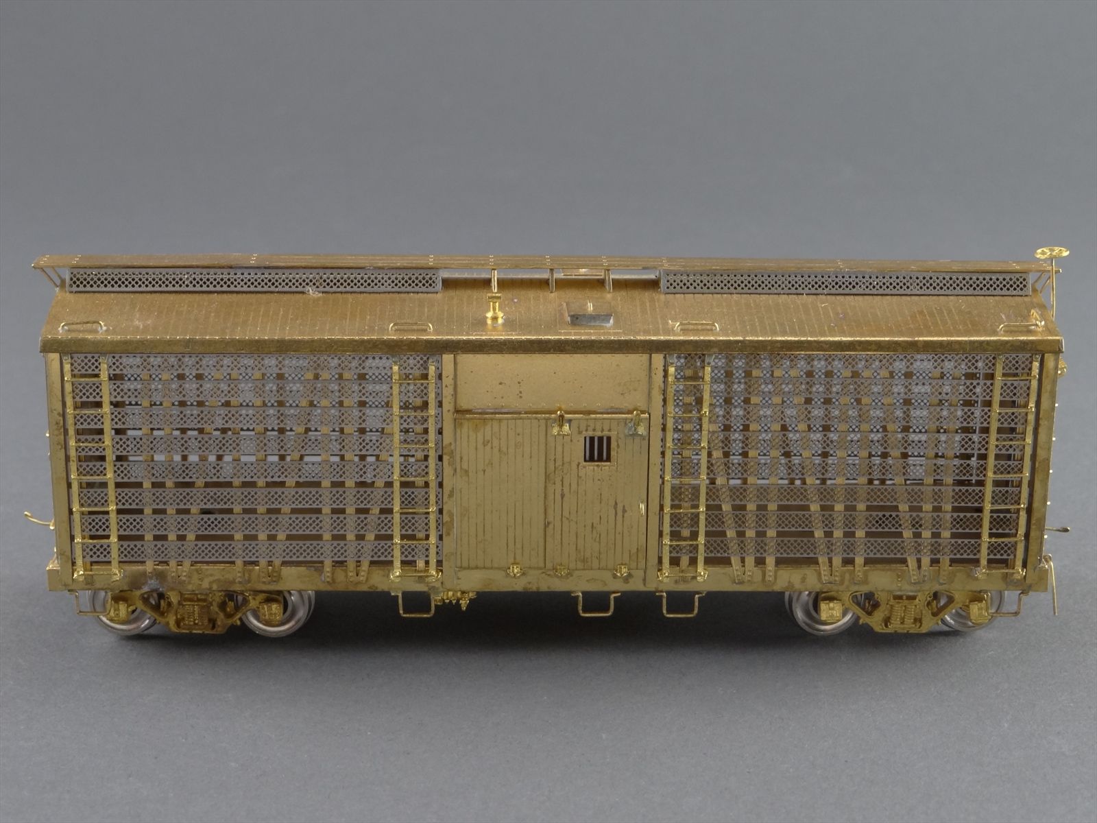 HO Brass Model Train - OMI 1388 Palace Poultry Car 1920-1950 Era
