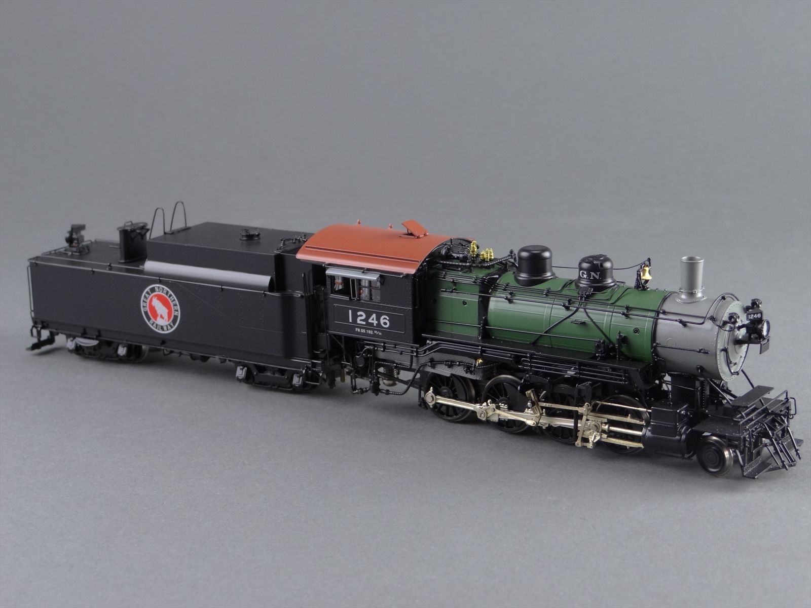 HO Brass Model Train - W&R Enterprises GN Great Northern 2-8-0 F-8 ...
