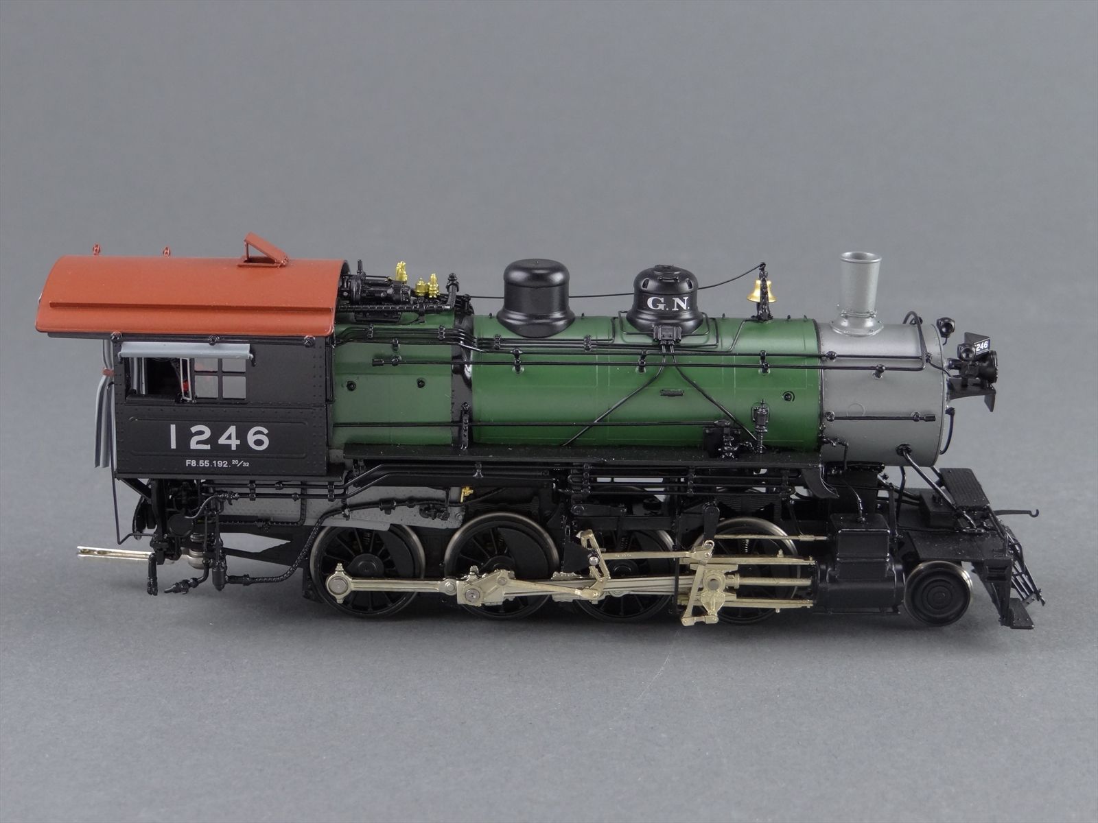 HO Brass Model Train - W&R Enterprises GN Great Northern 2-8-0 F-8 ...