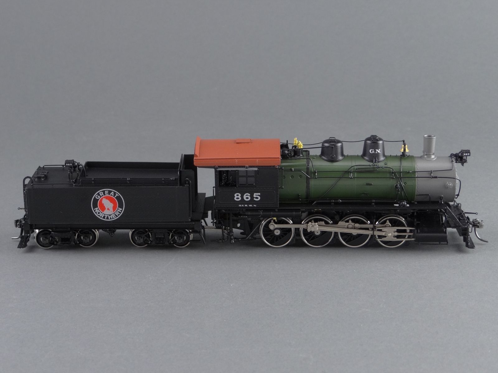 HO Brass Model Train - W&R Enterprises GN Great Northern C-2 0-8-0 #865 ...
