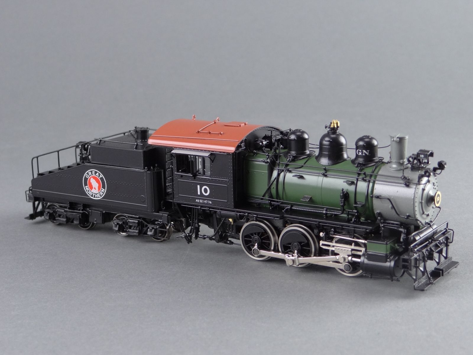 HO Brass Model Train - W&R GN Great Northern A-9, 0-6-0 #10 Version 2 ...