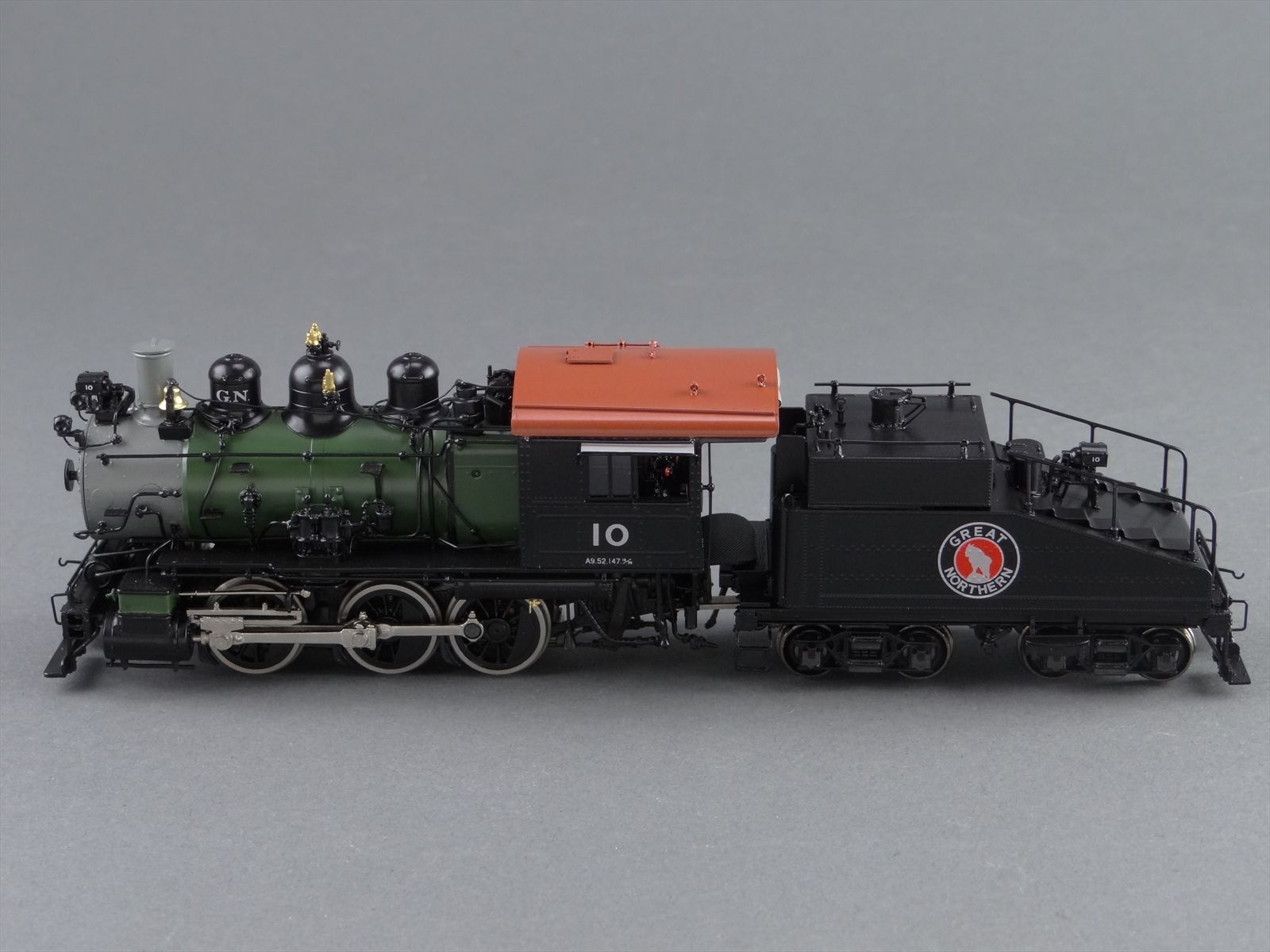 HO Brass Model Train - W&R GN Great Northern A-9, 0-6-0 #10 Version 2 ...