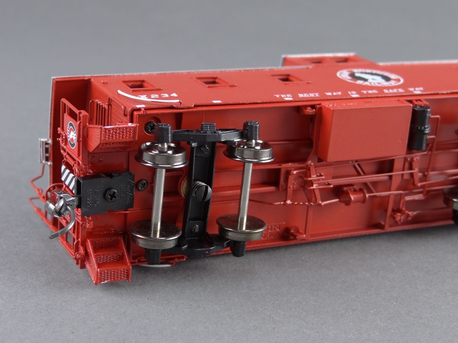 HO Brass Model Train - OMI 3954.3 Overland GN Great Northern 30' Wood ...