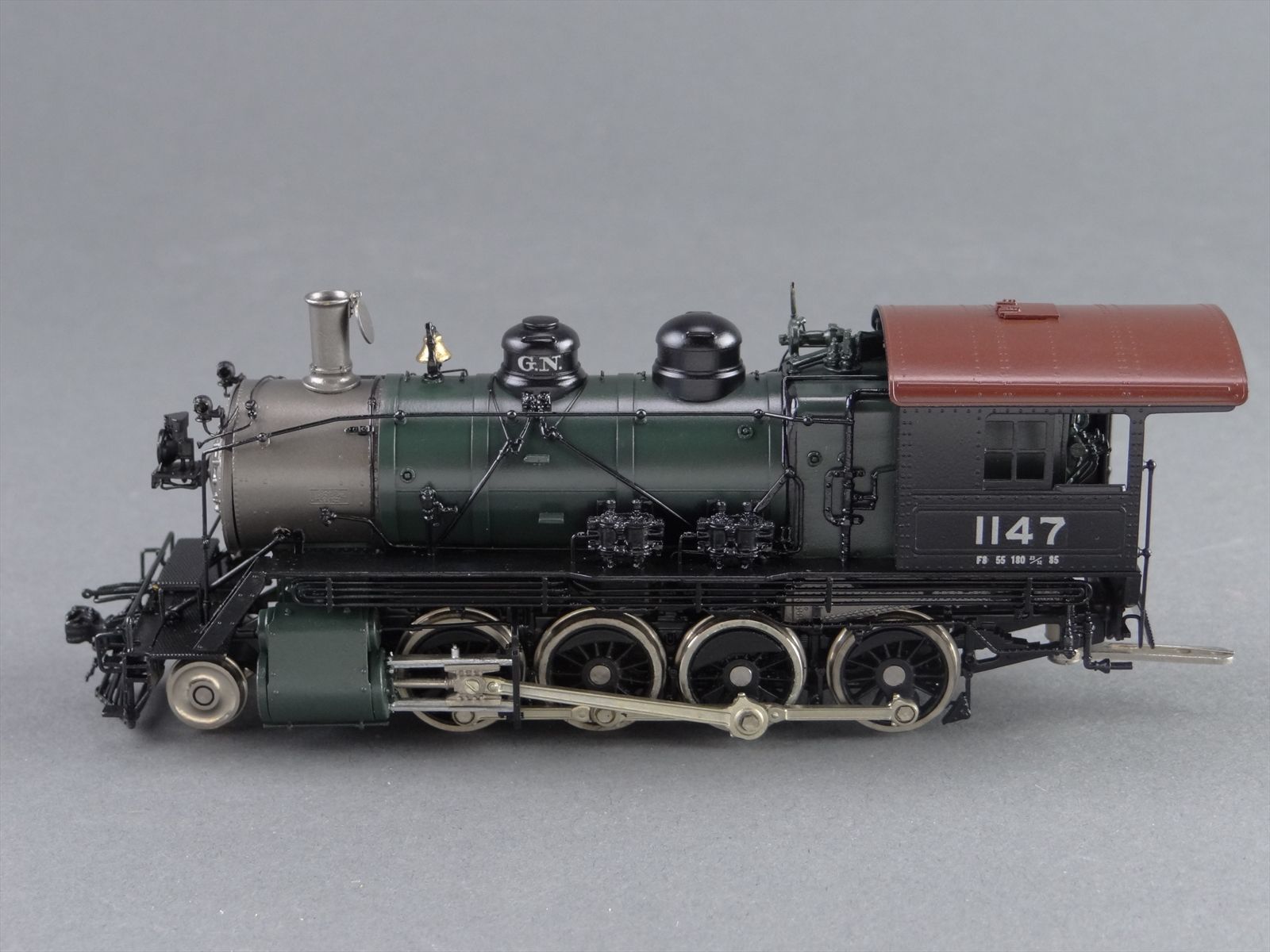 HO Brass Model Train - Key Imports SKI GN Great Northern 2-8-0 F-8 ...