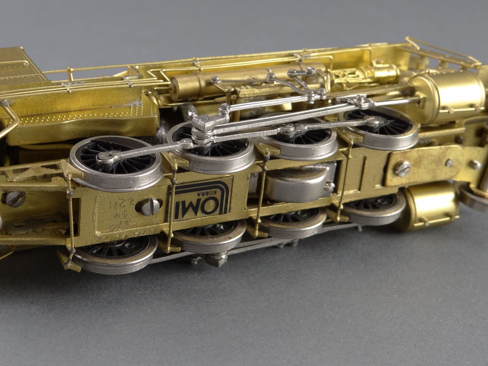 HO Brass Model Train - OMI Overland Southern Railway System 2-8-0 Ks