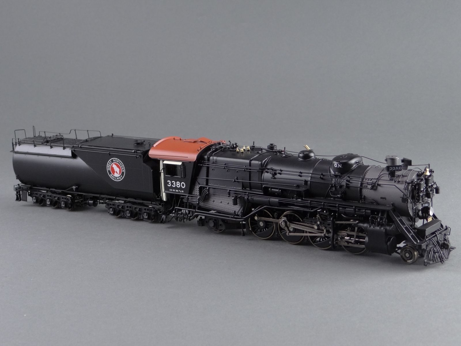 HO Brass Model Train - GPM Glacier Park GN Great Northern O-8 2-8-2 ...