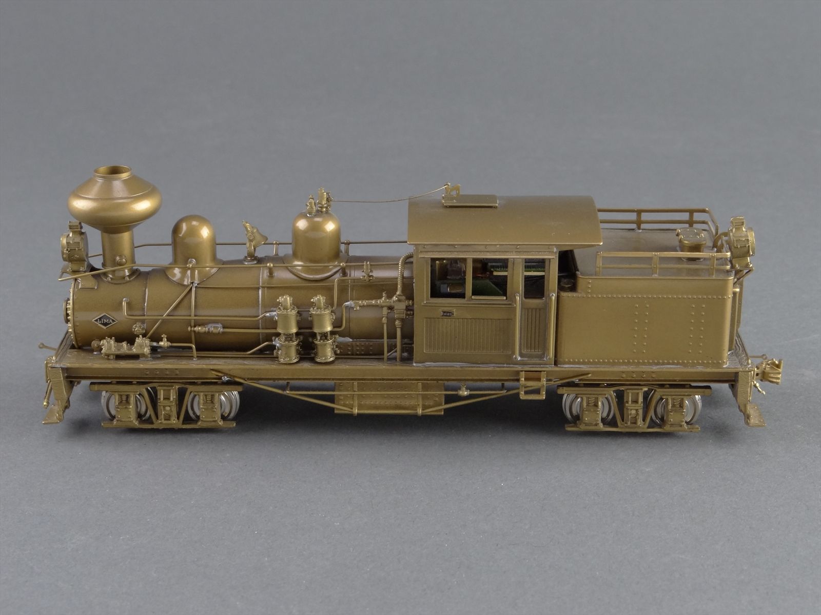 HO Brass Model Train - PFM United Michigan II LIMA 2-Truck Logging Shay ...