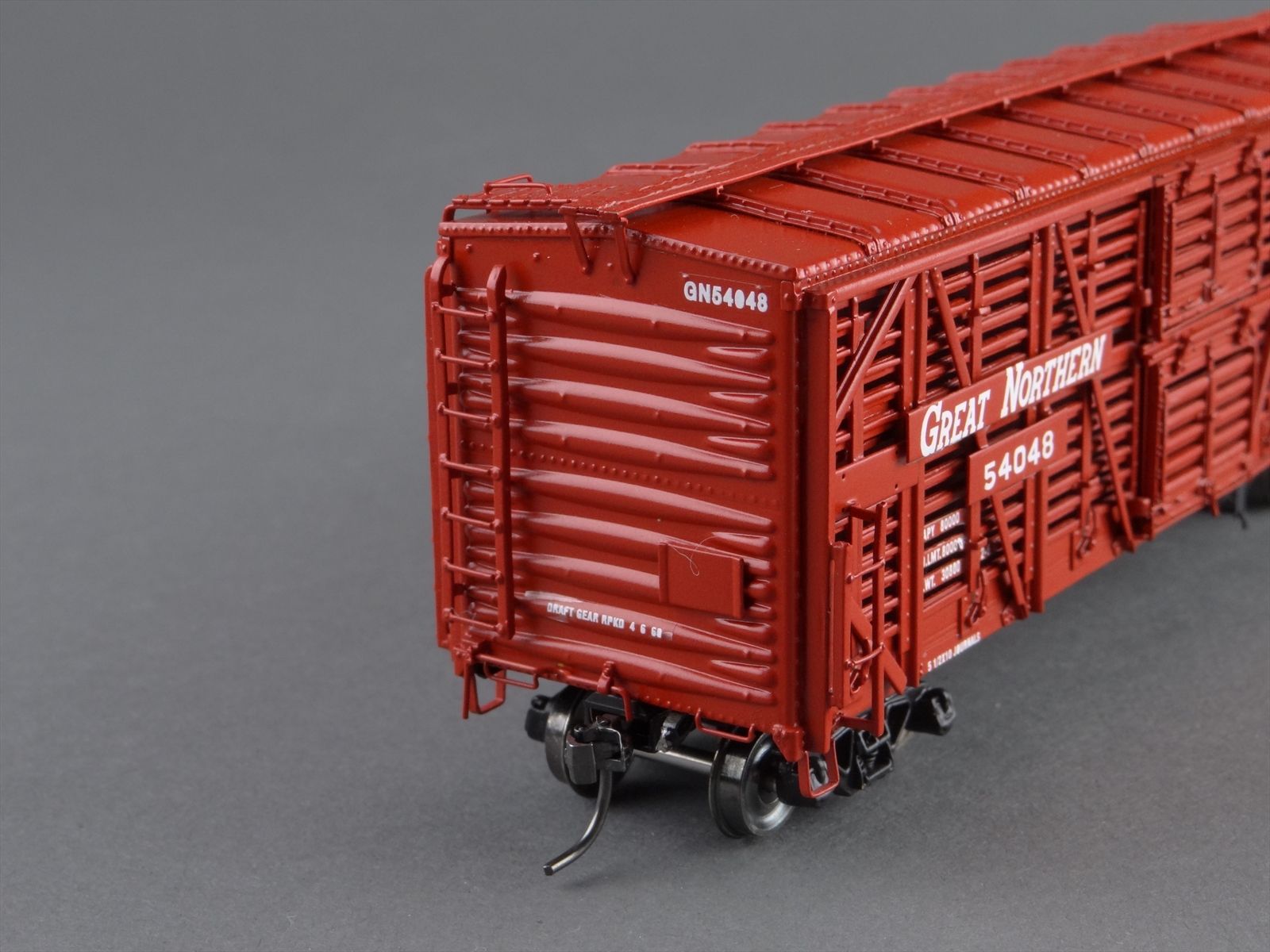 HO Brass Model Train - OMI 3473.1 GN Great Northern Double Deck Stock ...