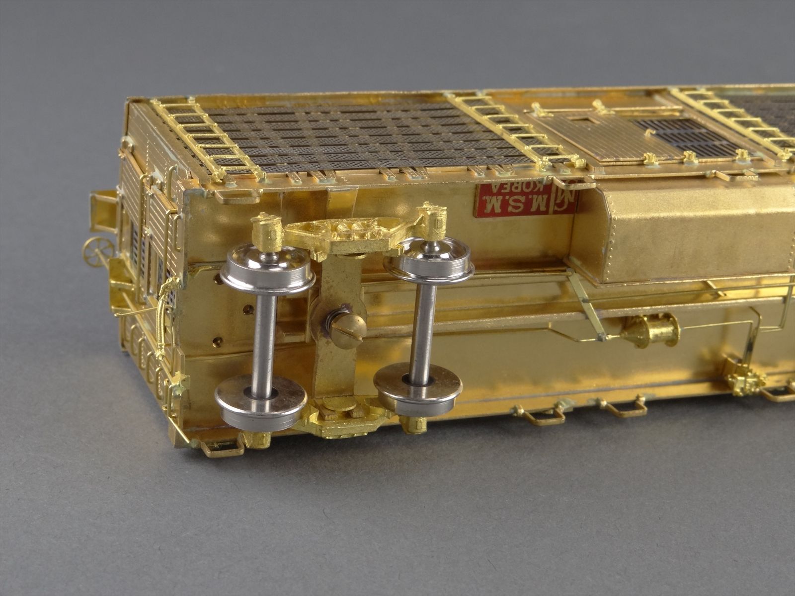 HO Brass Model Train - OMI 1388 Overland Palace Poultry Car 1920-1950 Era