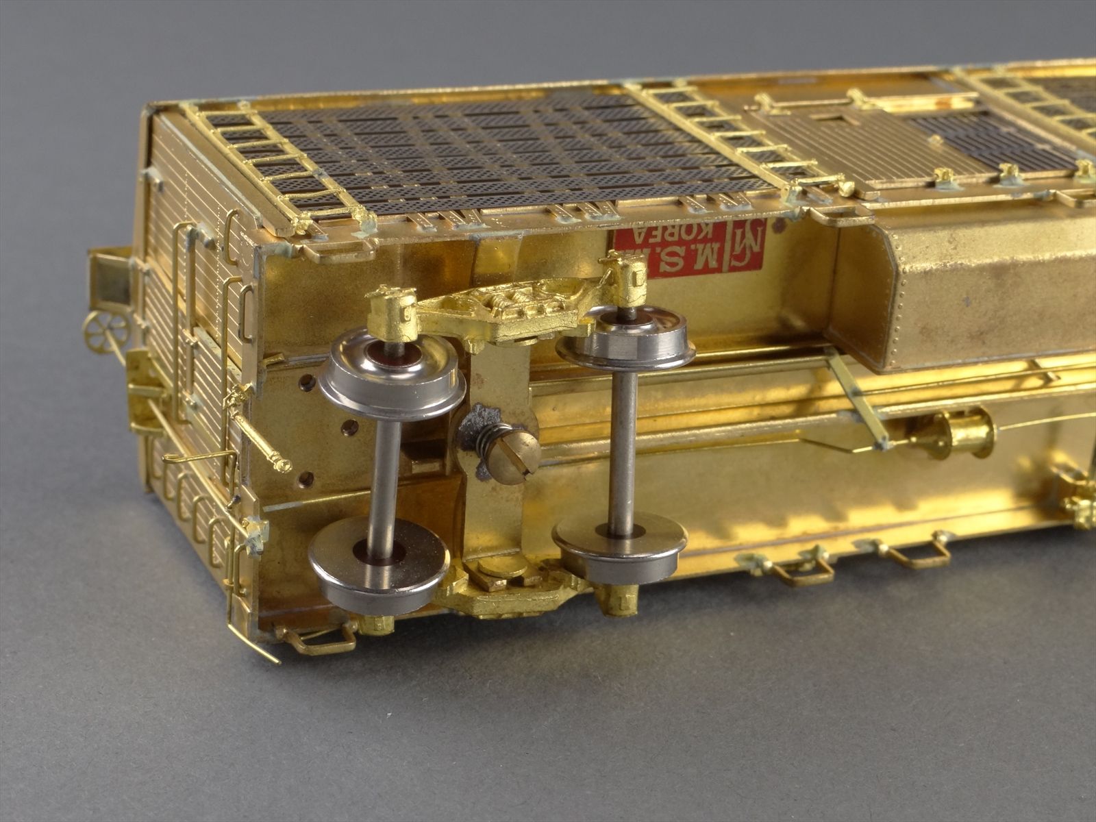 HO Brass Model Train - OMI 1388 Overland Palace Poultry Car 1920-1950 Era