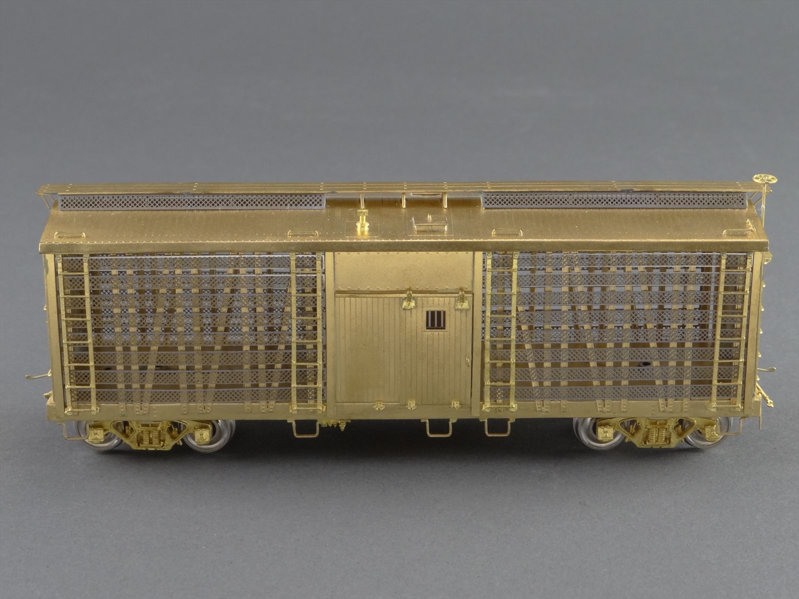 HO Brass Model Train - OMI 1388 Overland Palace Poultry Car 1920-1950 Era