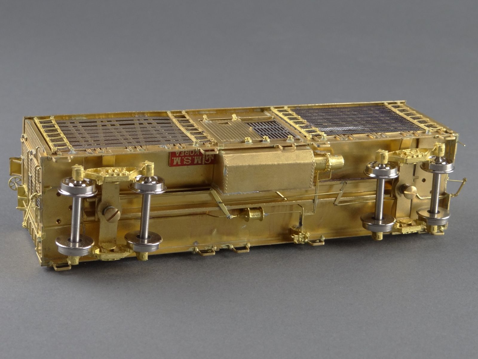 HO Brass Model Train - OMI 1388 Overland Palace Poultry Car 1920-1950 Era