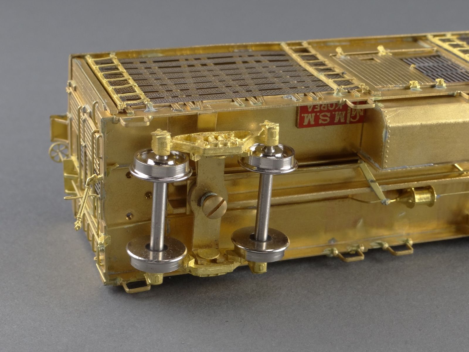 HO Brass Model Train - OMI 1388 Overland Palace Poultry Car 1920-1950 Era
