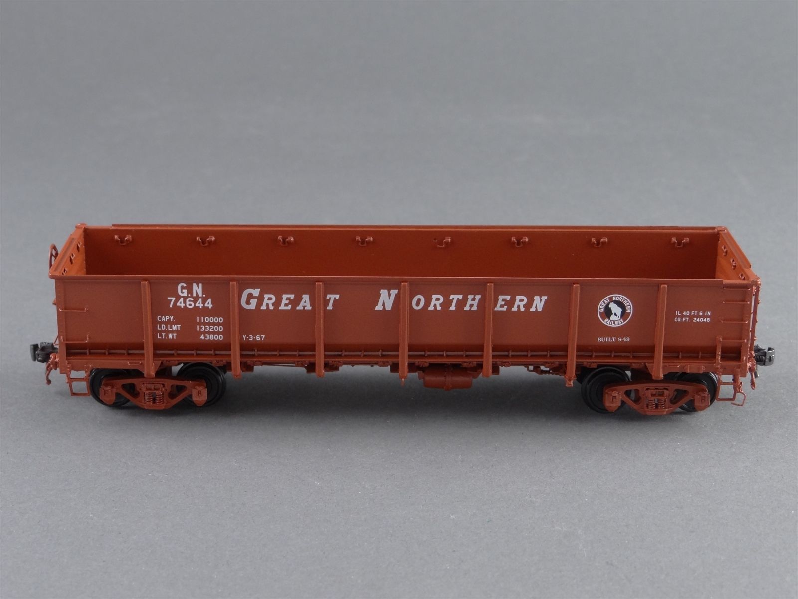 HO Brass Model Train Car - W&R GN Great Northern GS Gondola V2 #74644 ...