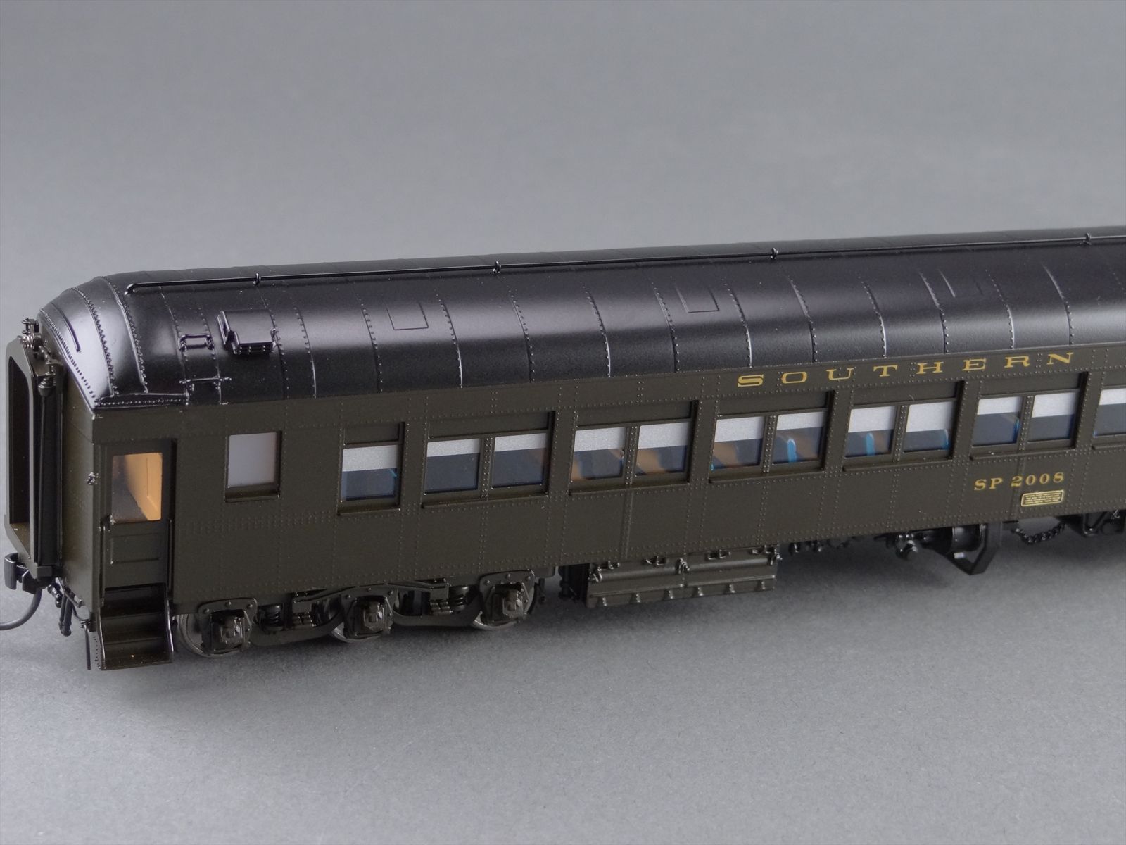 HO Brass Model Train - TCY 0949 Coach Yard SP Daylight Olive Chair Car ...