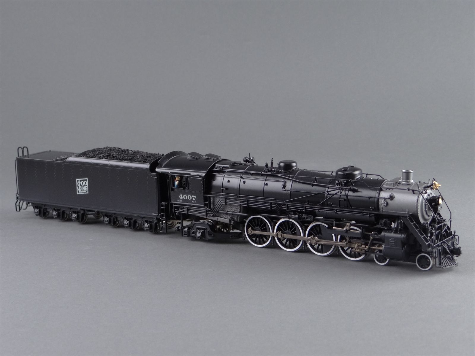HO Brass Model Train - PFM SKI SOO Line 4-8-2 Class N-20 Steam #4007 ...