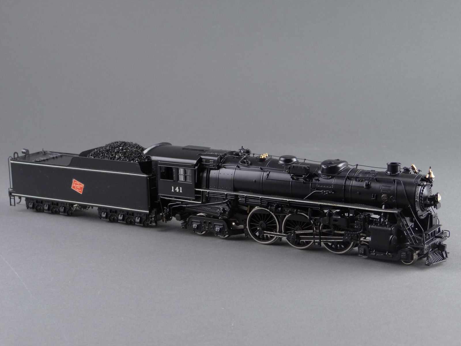 HO Brass Model Train - PFM Milwaukee Road 4-6-4 F6 #141 - CUSTOM