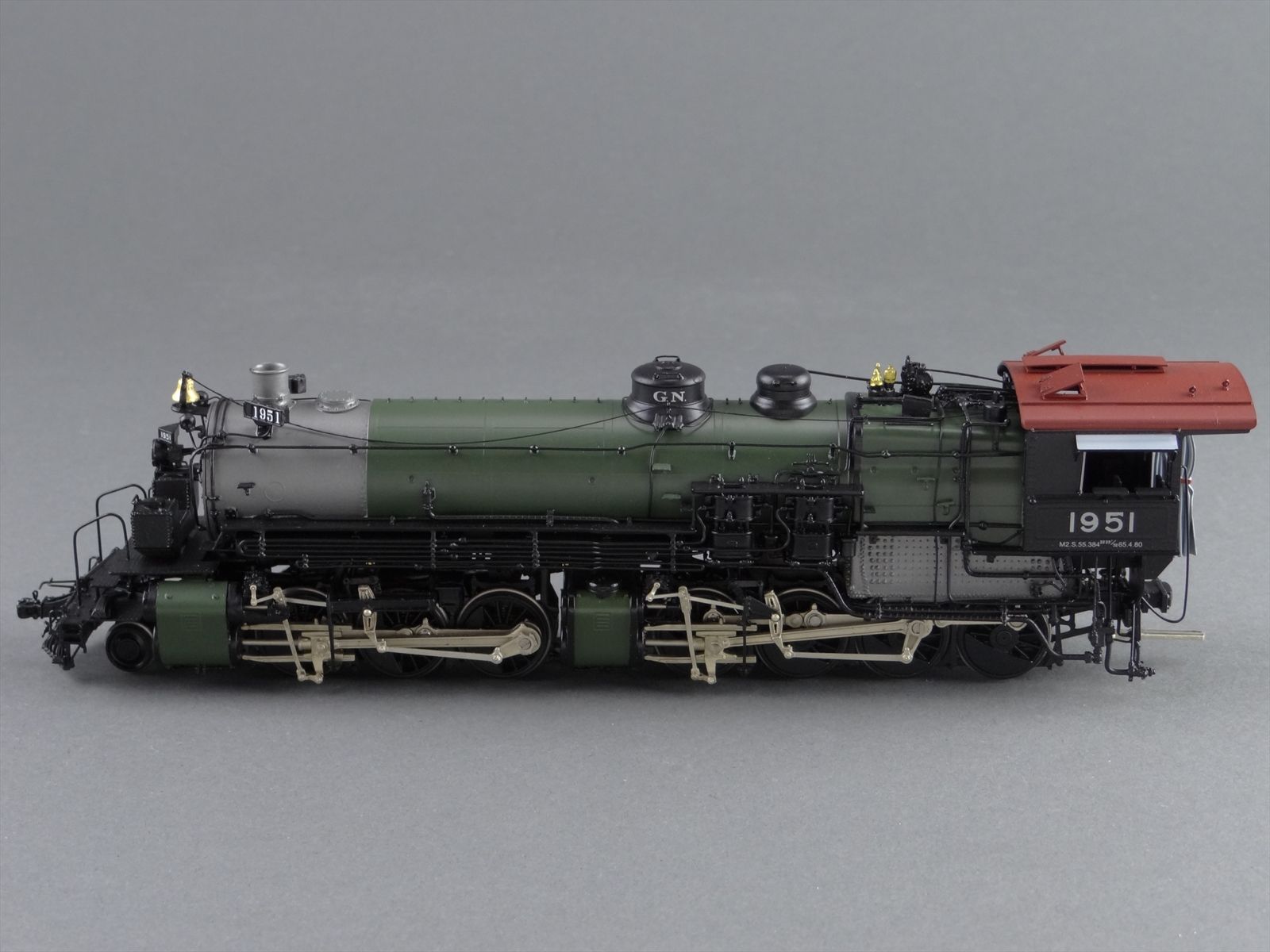 HO Brass Model Train - W&R GN Great Northern M-2 2-6-8-0 Version 1 ...