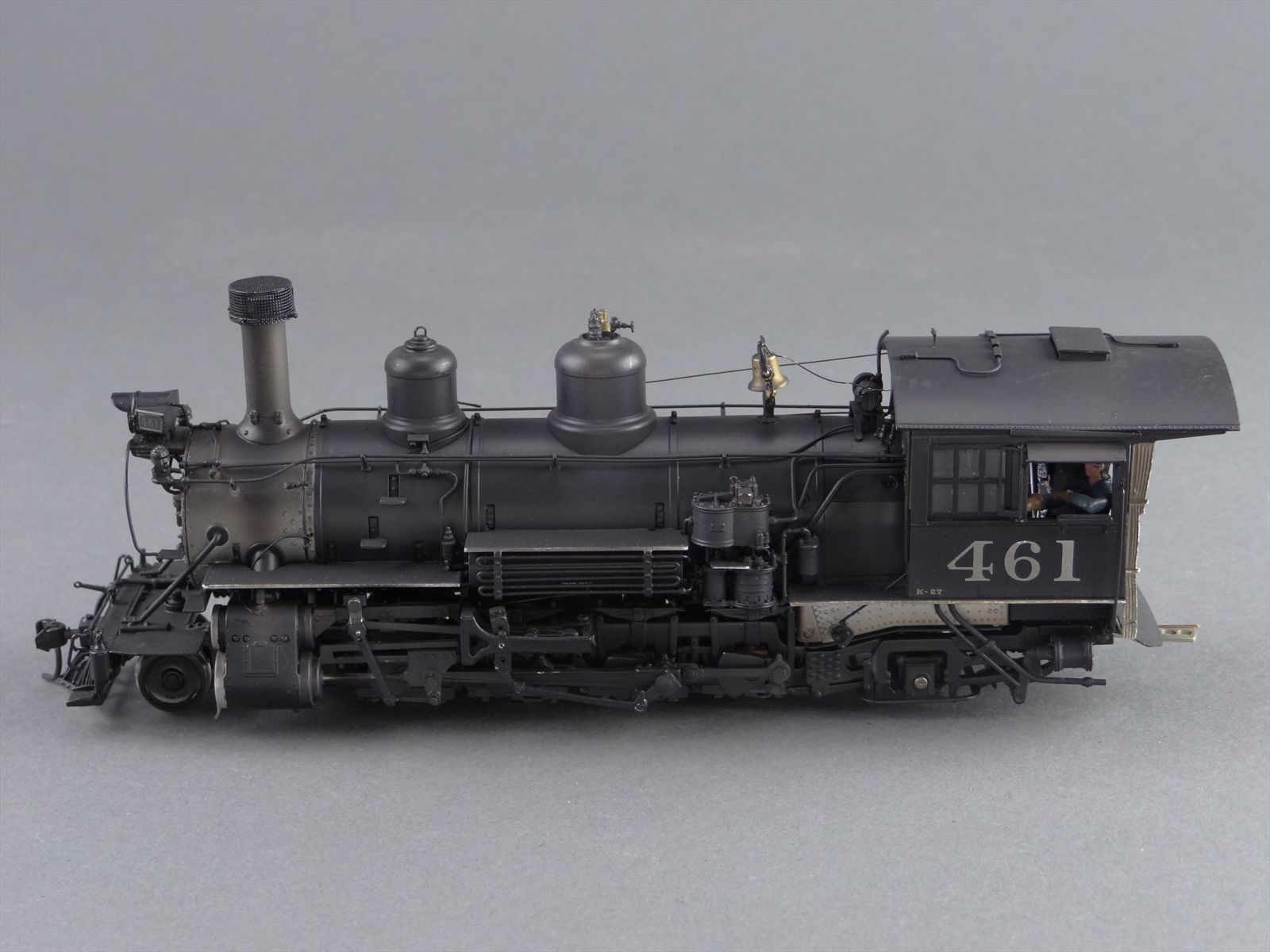 Sn3 Scale Brass Model Train - PBL Milestone - RGS K-27 2-8-2 #461 ...