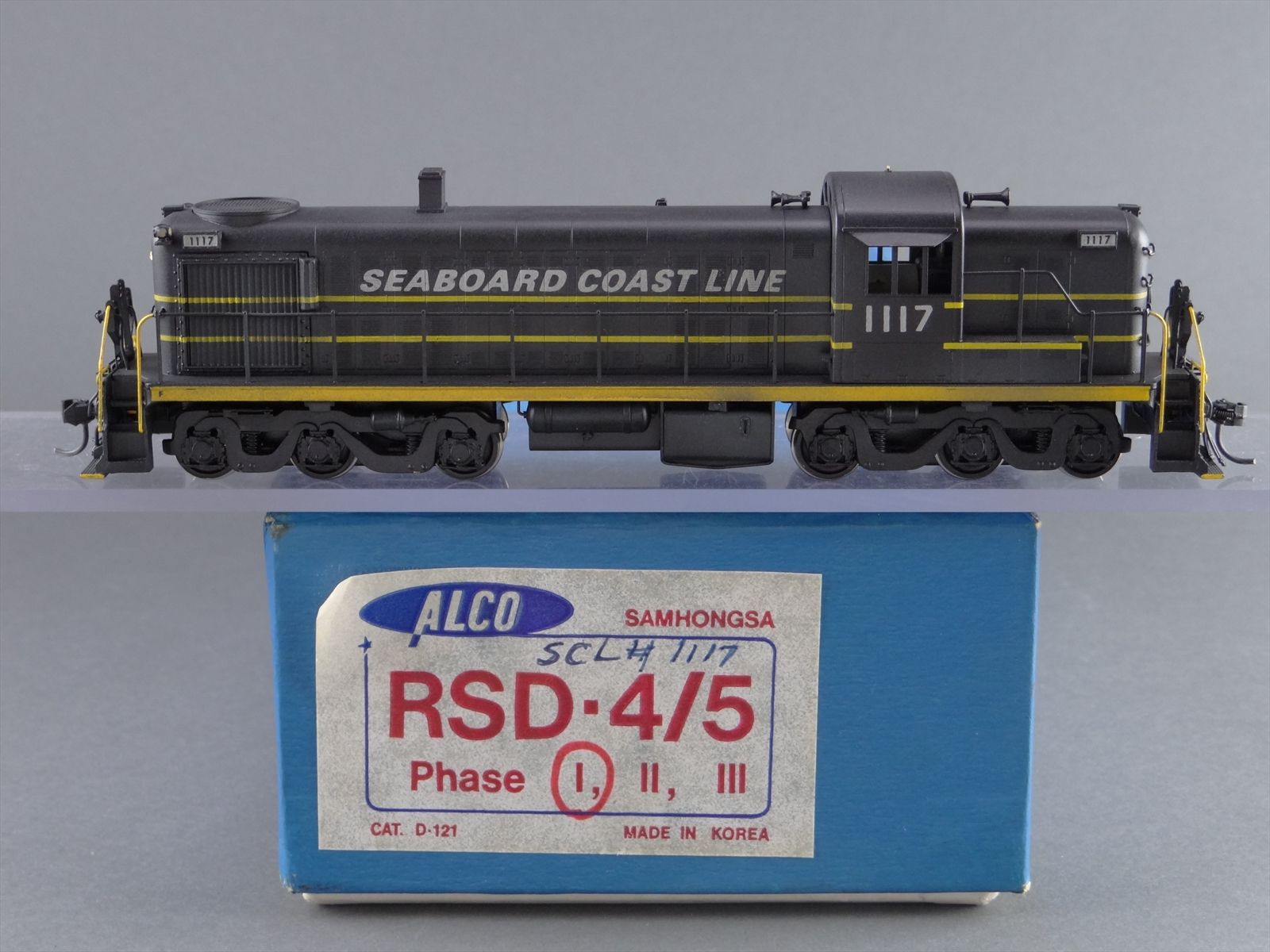 HO Brass Model Train - ALCO Models SCL RSD-4/5 #1117 - Custom
