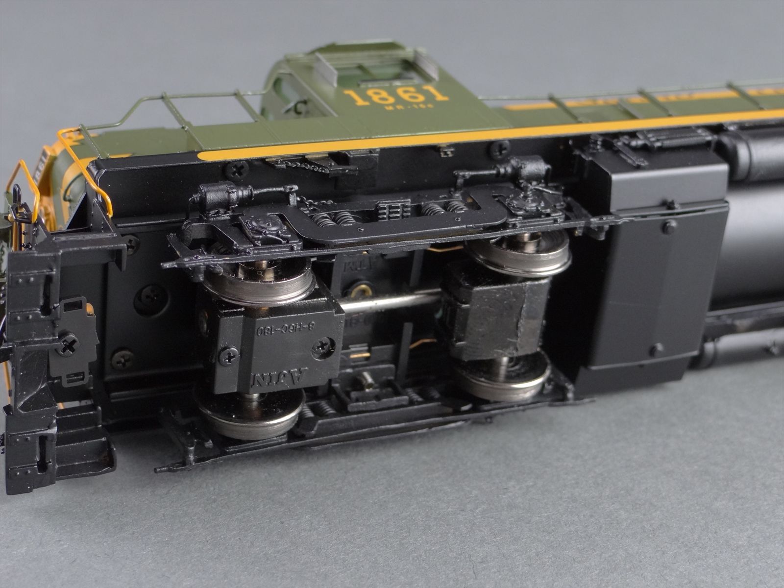 HO Brass Model Train - DP Alco RS Road Switcher GT RS-3 Road #1861 ...