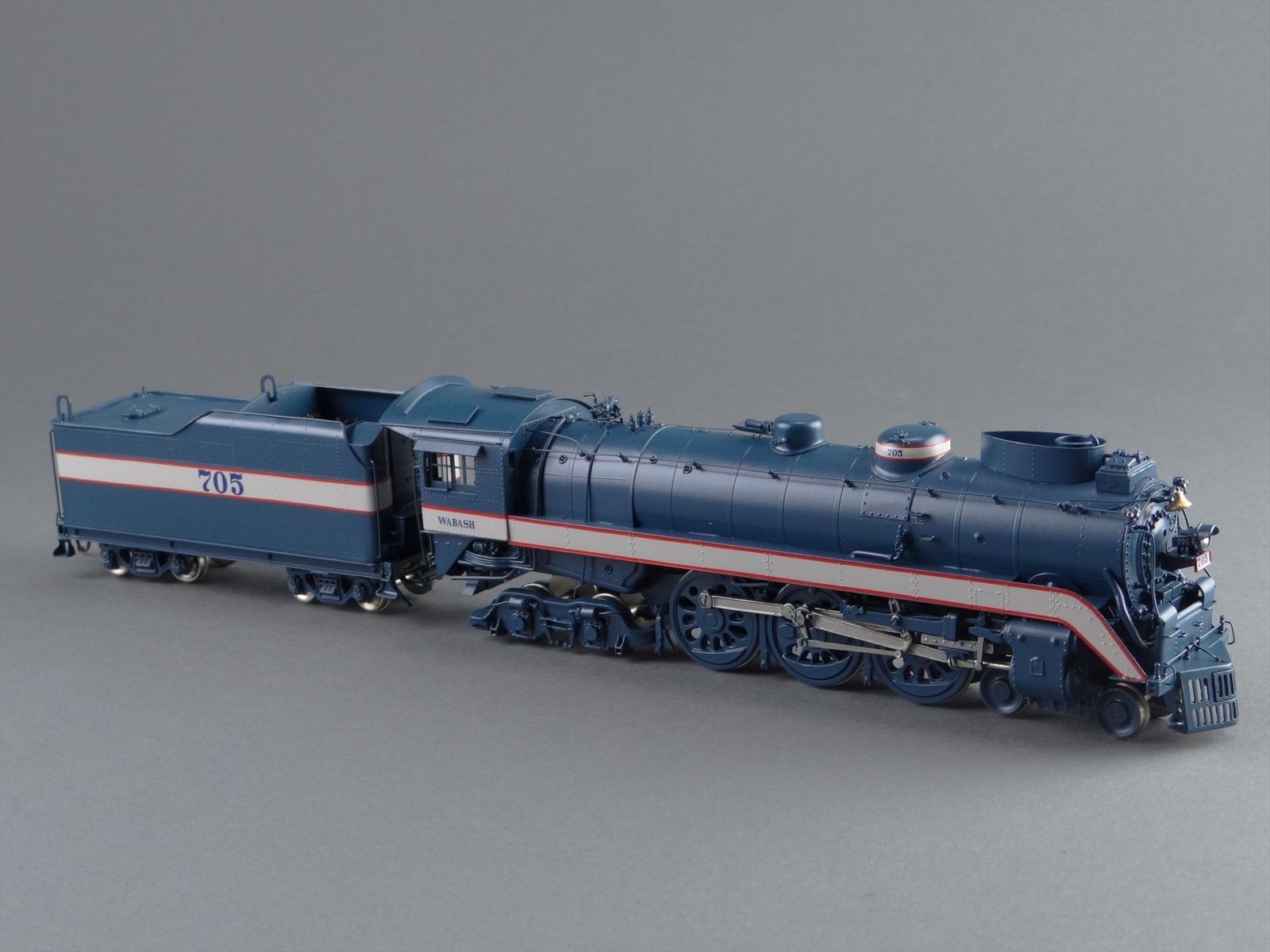 HO Brass Model Train - Hallmark AJIN Wabash 4-6-4 Class P-1 Hudson ...