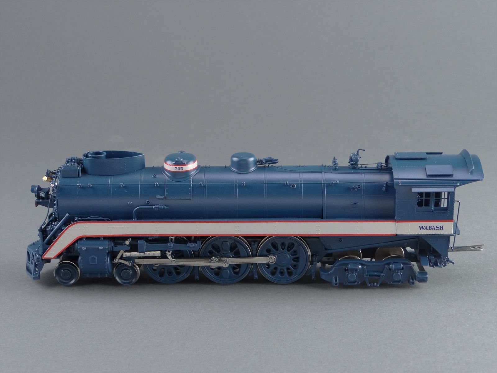 HO Brass Model Train - Hallmark AJIN Wabash 4-6-4 Class P-1 Hudson ...