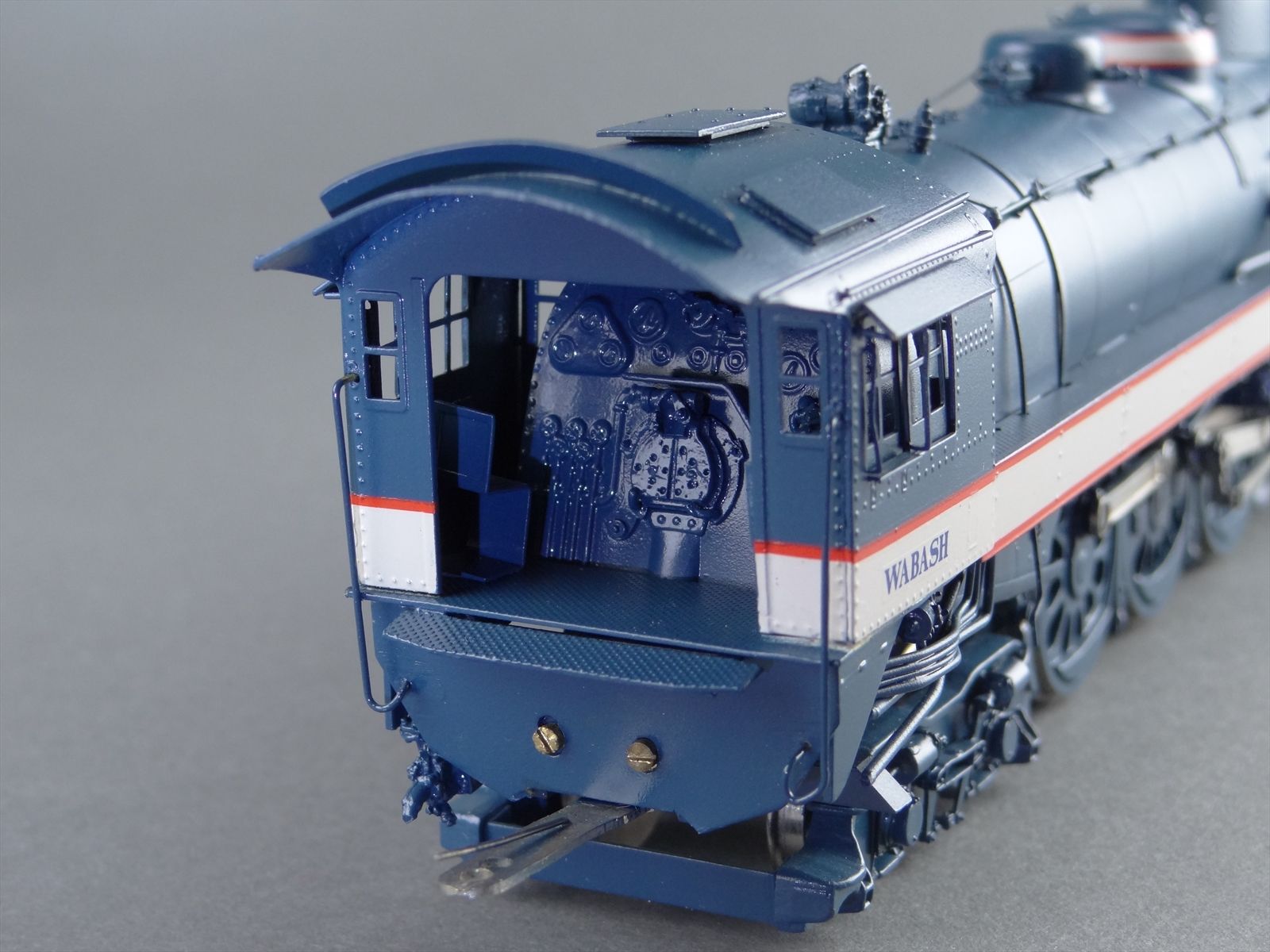 HO Brass Model Train - Hallmark AJIN Wabash 4-6-4 Class P-1 Hudson ...