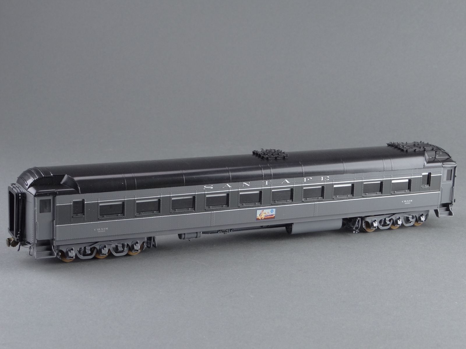 HO Scale Pecos River Brass 2808G ATSF Santa Fe The Scout Chair Car ...