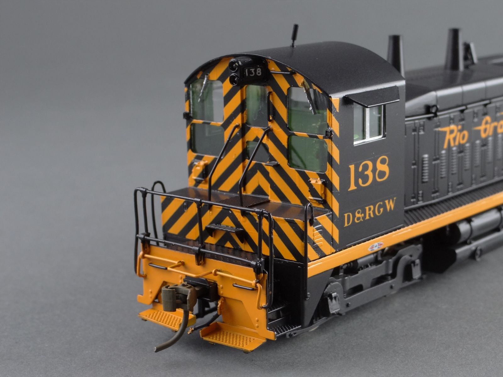 HO Brass Model Train - PSC 16716-2 D&RGW Rio Grande SW-1200 Diesel #138