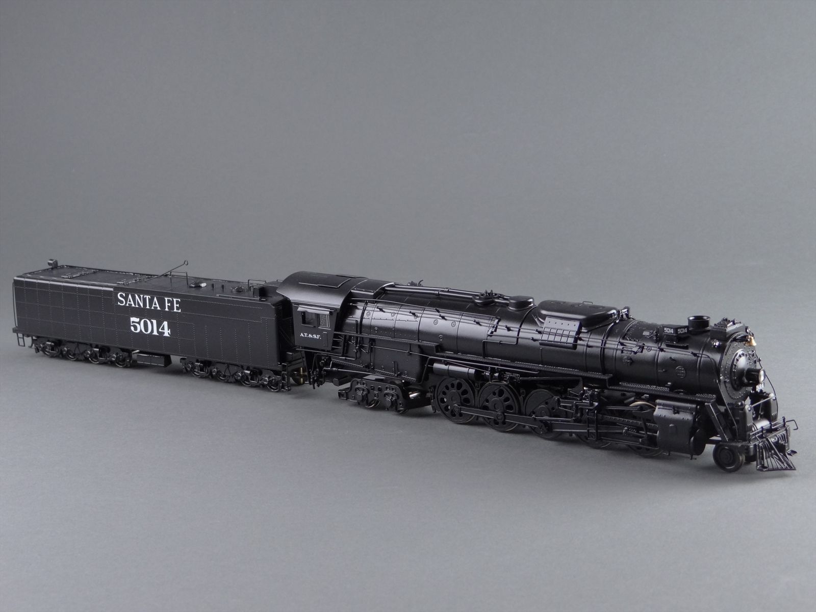 HO Brass Model Train - PFM United Early Run ATSF Santa Fe 2-10-4 Texas ...