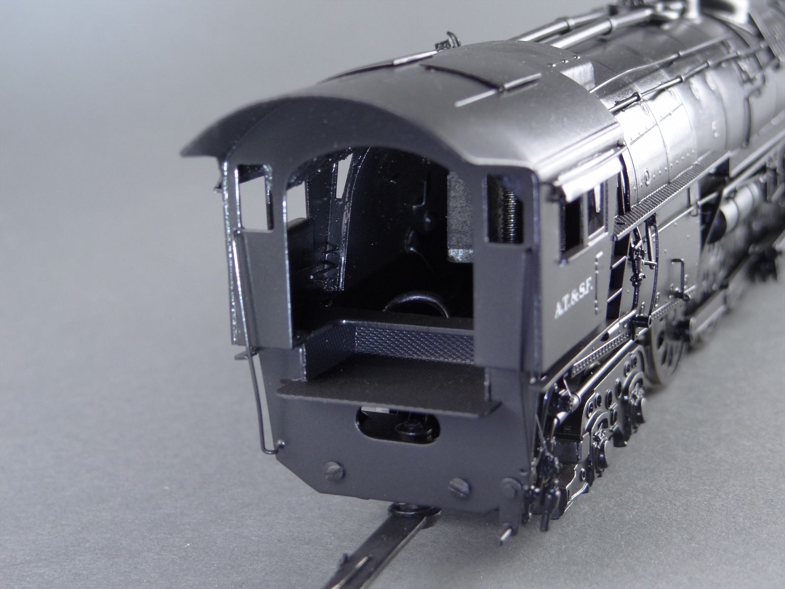 HO Brass Model Train - PFM United Early Run ATSF Santa Fe 2-10-4 Texas ...