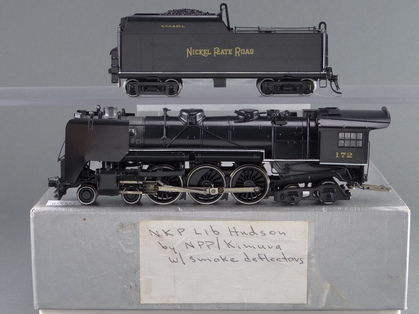 HO Brass Model Train - NPP Nickel Plate NKP 4-6-4 L-1B #172 - w/ Smoke ...